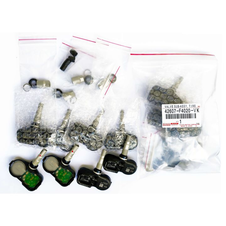 Оригинальный комплект датчиков шин Toyota Lexus 42607F4020VK, 4260748020VK